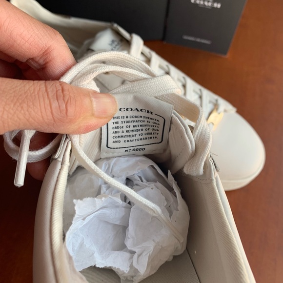 Coach | Shoes | Coach Sneaker In Chalk Color | Poshmark
